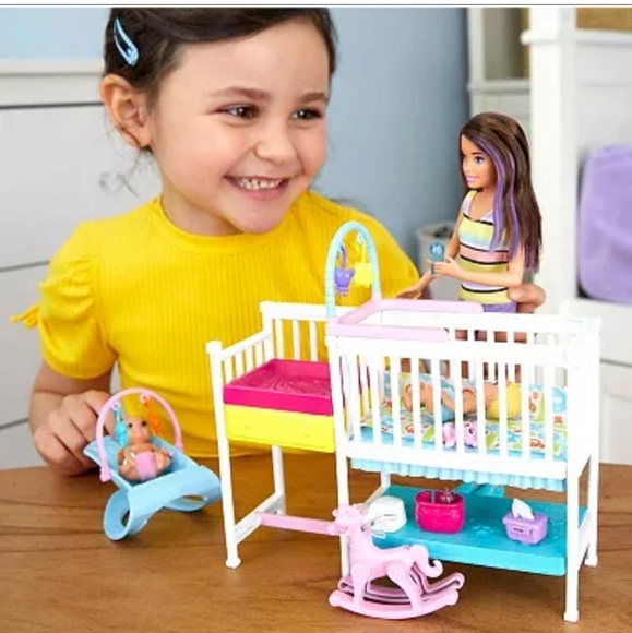 Barbie | Toys | Barbie Babysitter Inc Collectable 3 Doll Set With ...